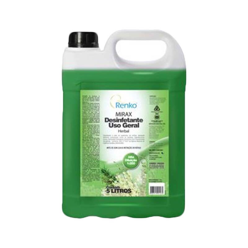 DESINFETANTE HERBAL MIRAX 5L RENKO - Cristallimp